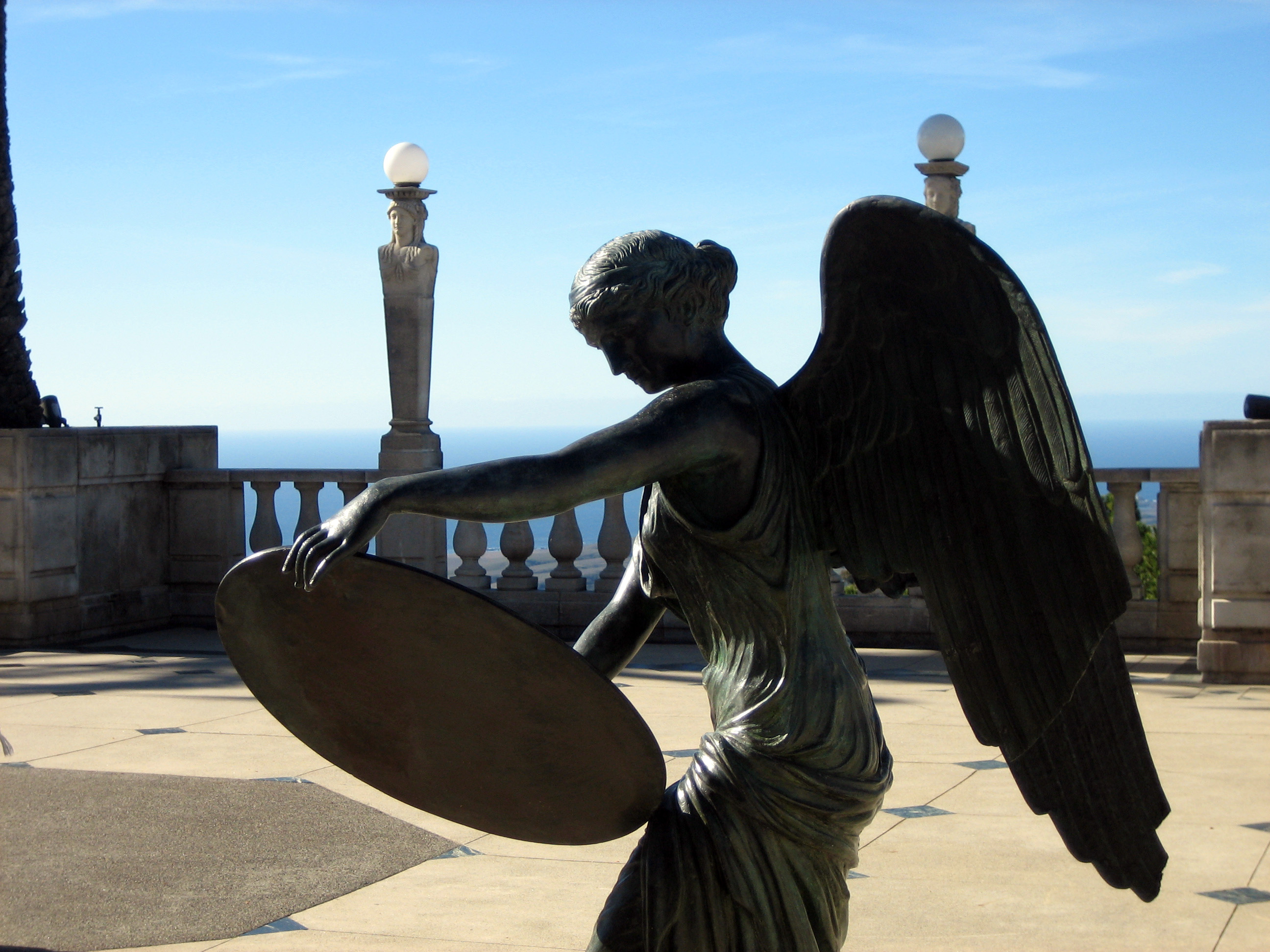 Angel Statue at Hearst Castle | Explore California